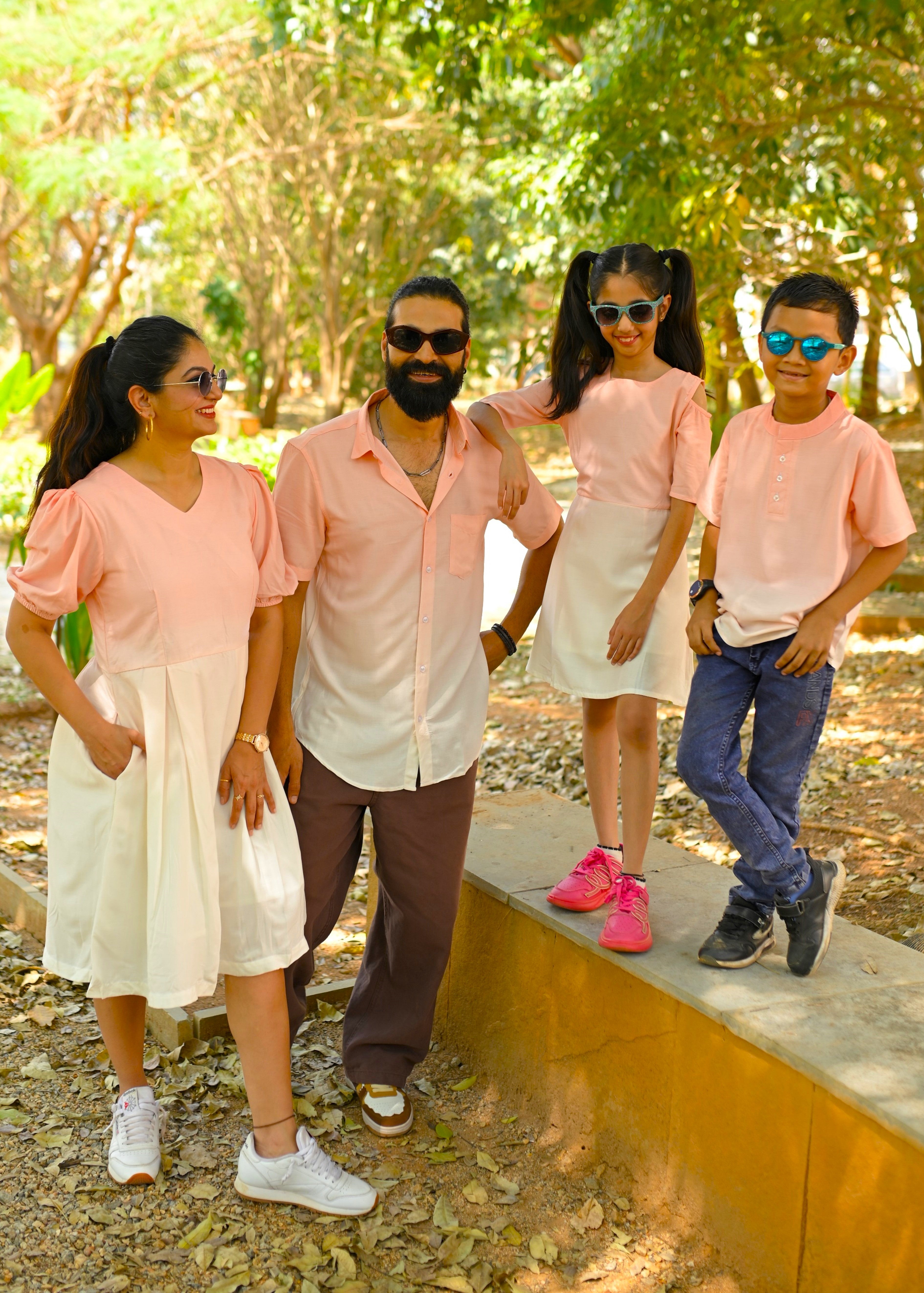 Family Matching Outfit Dress
