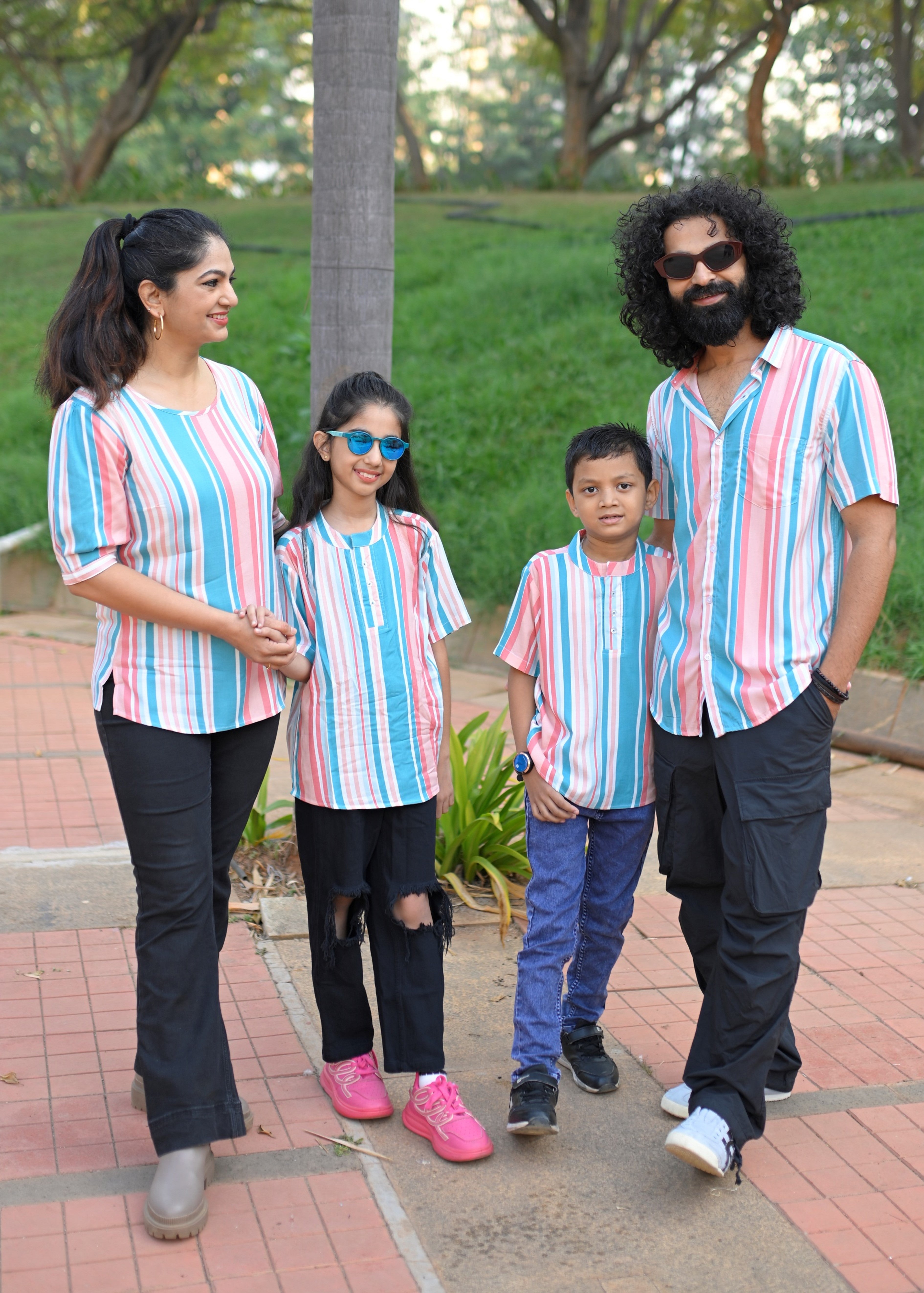 Family Matching Outfit Dress