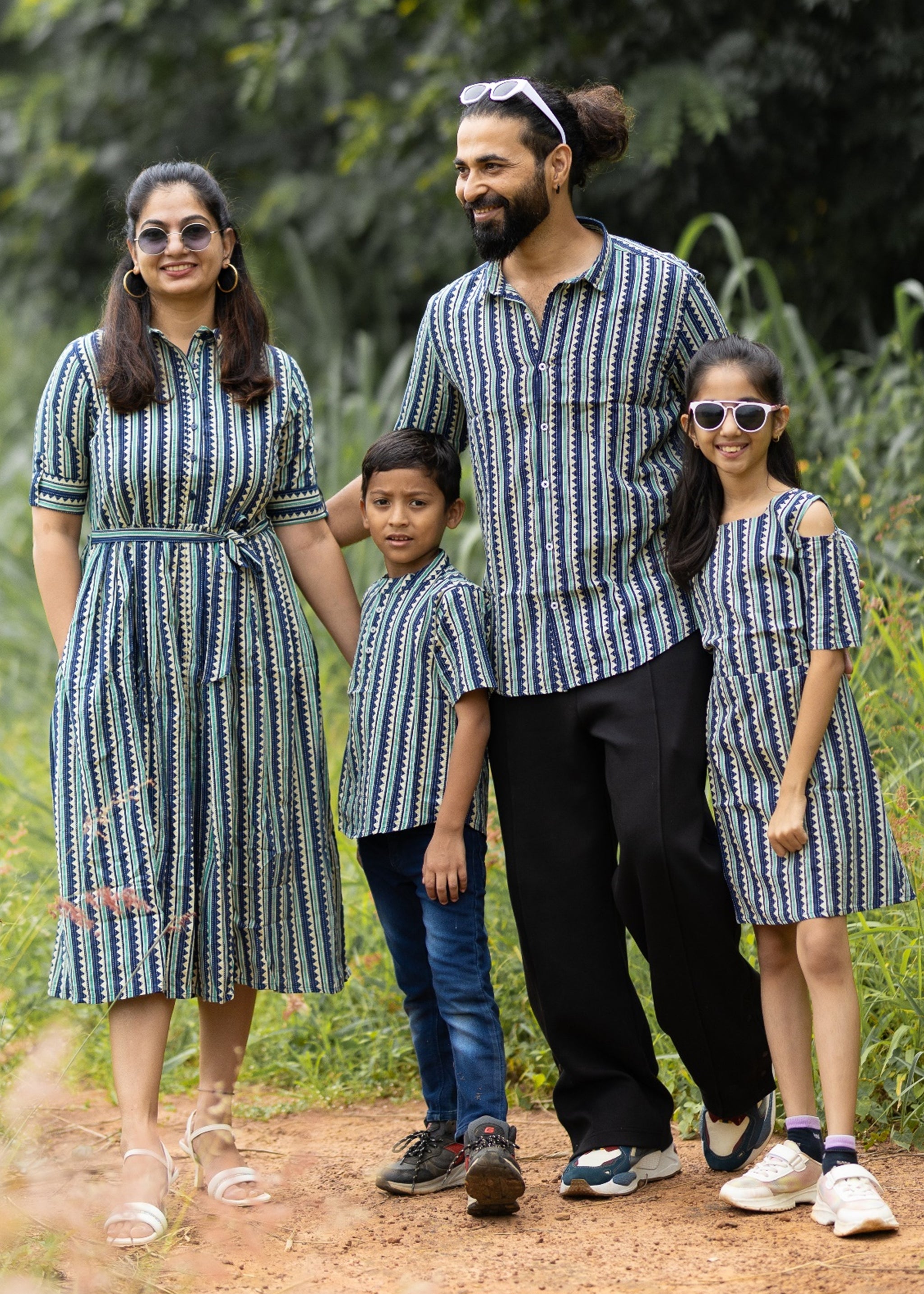 Family Matching Outfit Dress