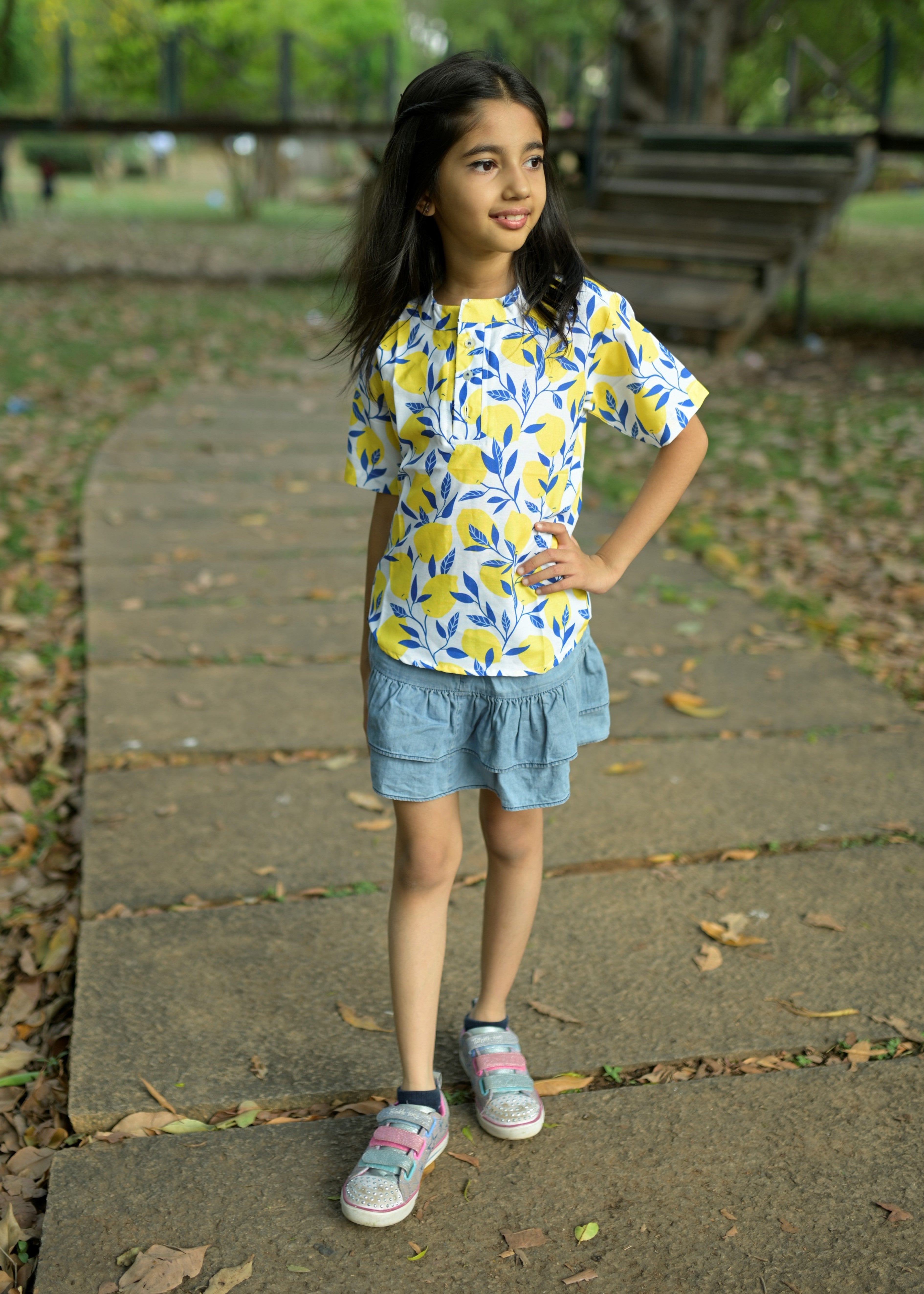Tusok Kids Floral Beach Tropical Tshirt